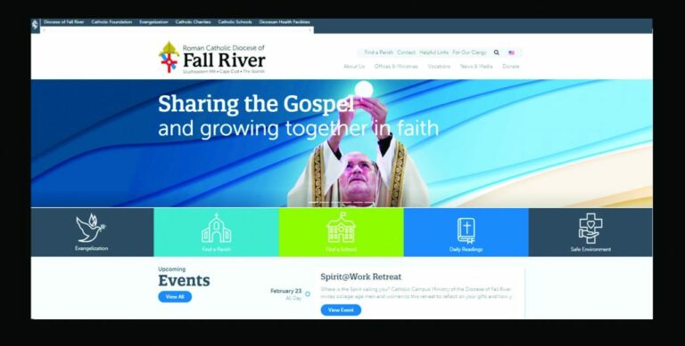 Moving Forward and Looking Back - Roman Catholic Diocese of Fall River