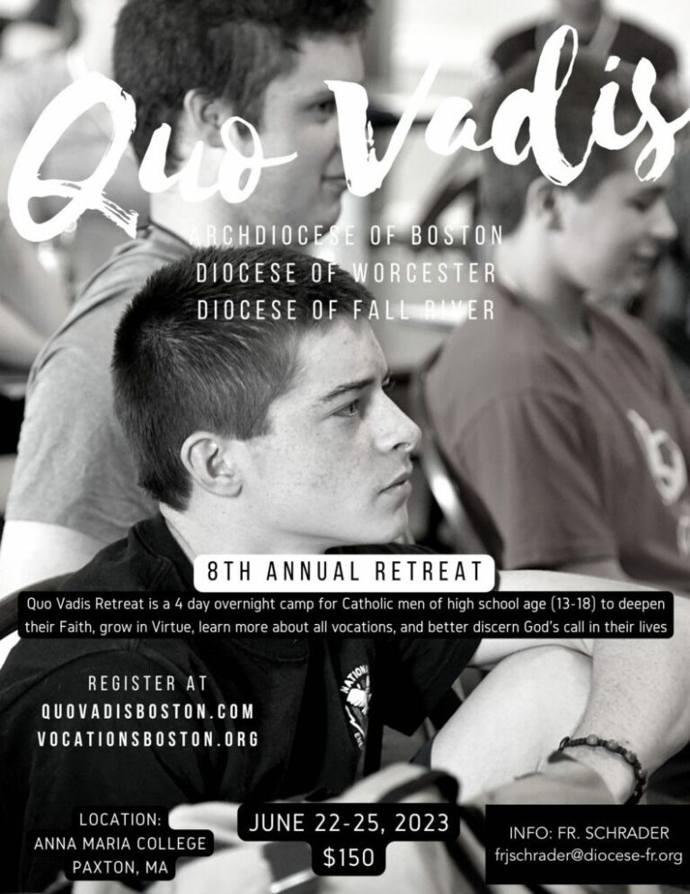 Celebrating Vocations - Roman Catholic Diocese of Fall River