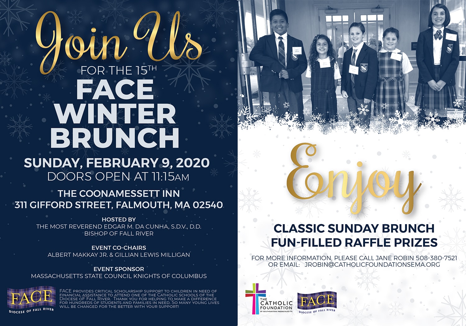 15th Annual FACE Winter Brunch – FACE