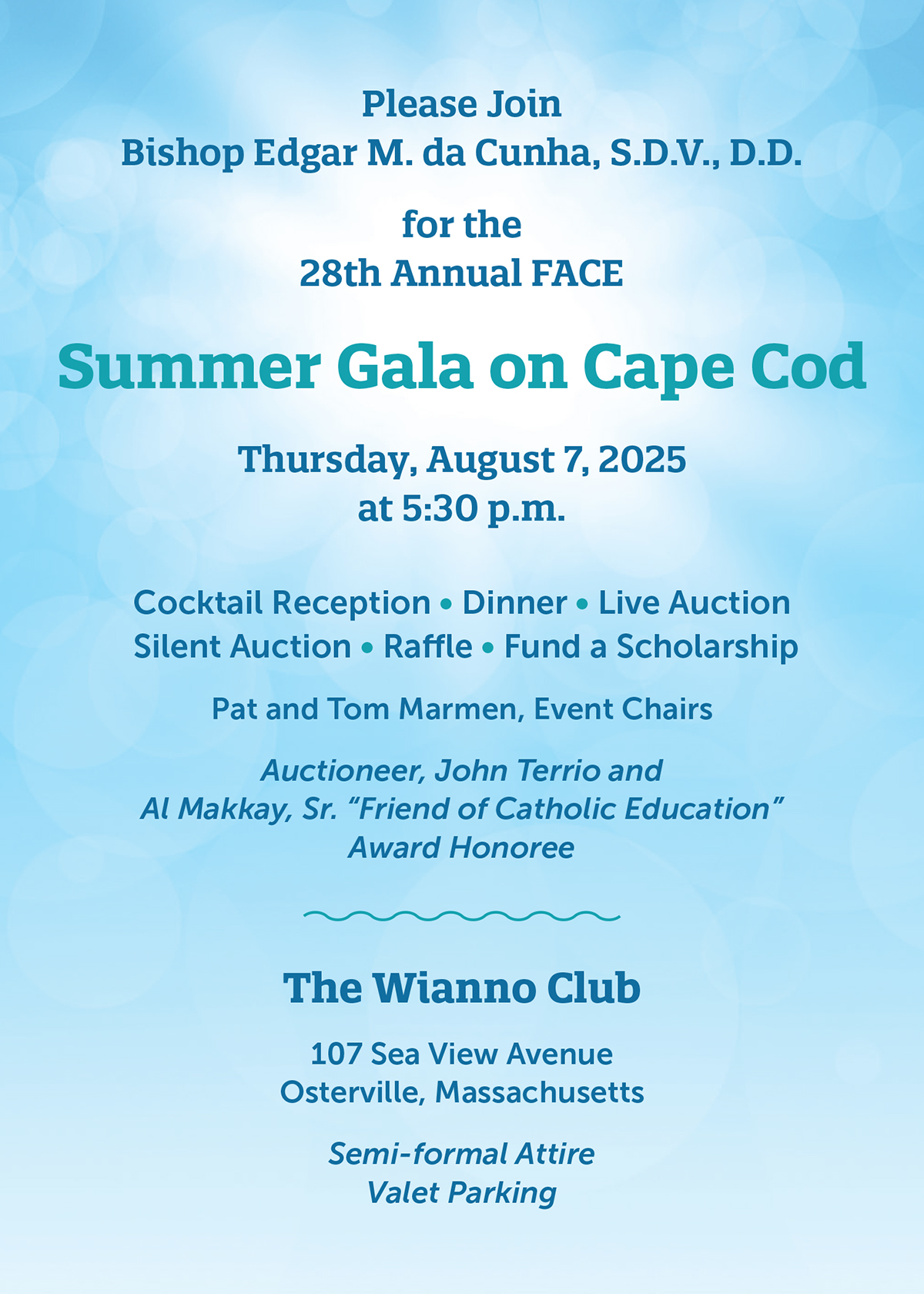 28th Annual FACE Summer Gala – FACE