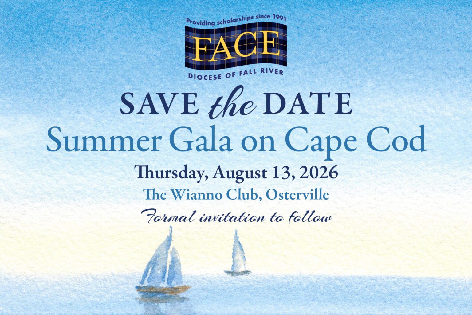 2026 Annual Summer Gala – FACE